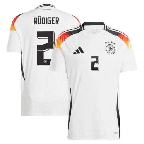Camisola Alemanha Antonio Rudiger 2 Equipamento Principal Euro 2024 ...